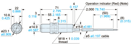 Cylindrical Photoelectric Sensor CY (Discontinued Products) - Panasonic